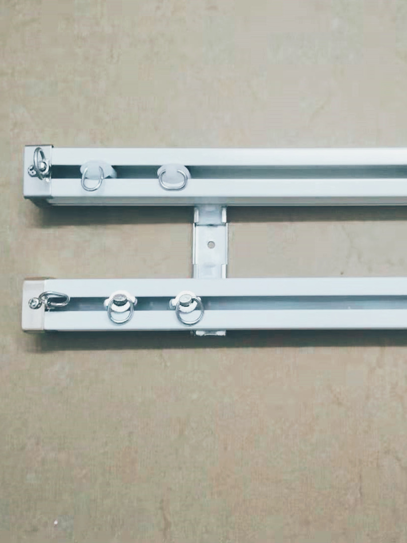 CHR31 Super Big Single/Double Curtain Tracks Ceiling/Wall Mounts For ...