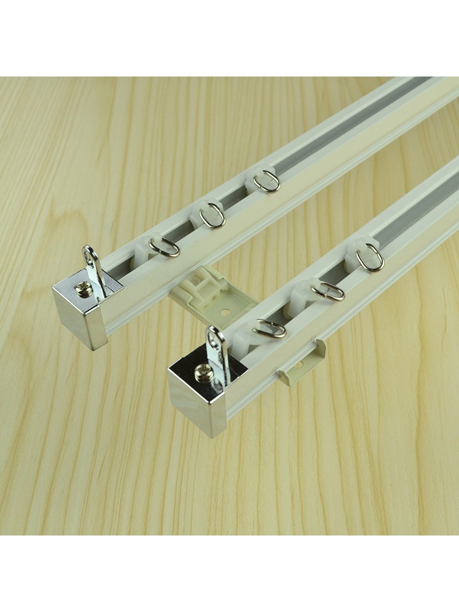 CHR7722 Ceiling Mounted or Wall Mounted Double Curtain Tracks and Rails ...