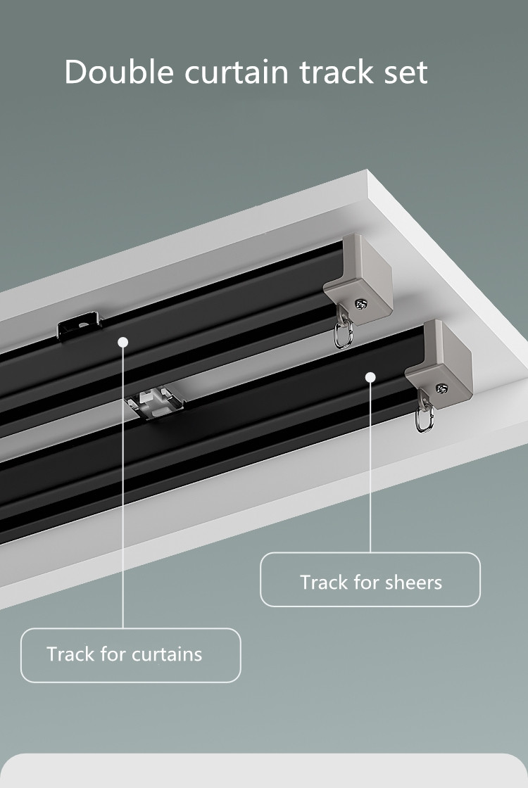 CHRY4120 Heavy Duty Aluminum Curtain Track offered by CheeryCurtains ...
