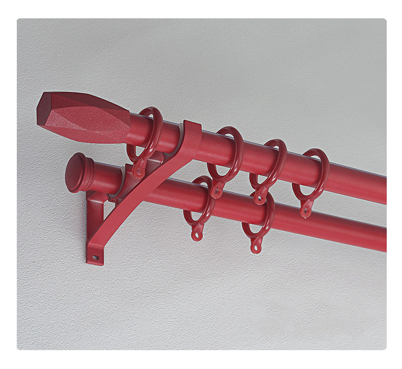 QYR86 1-1/8" New Arrival Luxury White Black Red Aluminum Alloy Matte ...