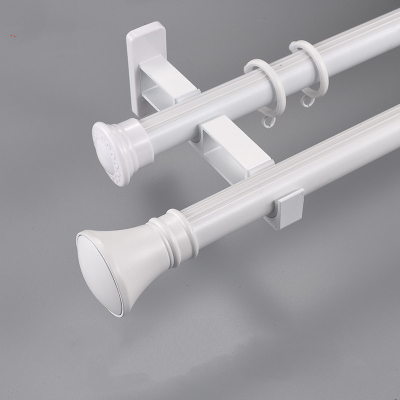 QYR92 1-1/8" New Style Crystal Ball Finial Aluminum Alloy Single Double ...